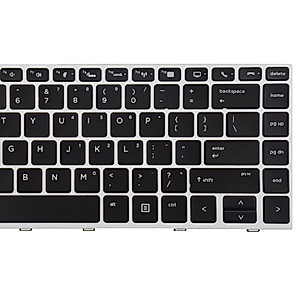SUNMALL Replacement Keyboard Compatible with HP EliteBook 745 G5 745 G6 840 G5 846 G5 840 G6 846 G6.ZBook 14u G5 ZBook 14u G6 with Backlight (No Pointer)