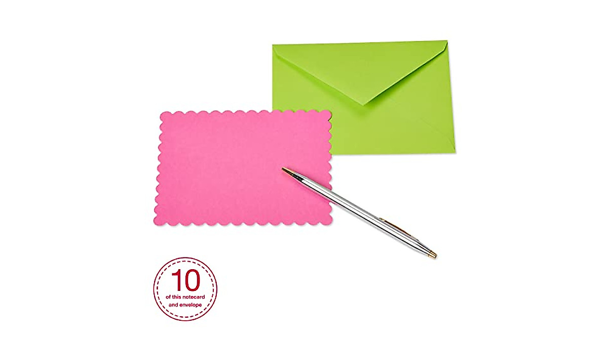 Brightly Colored American Greetings Blank Cards (40-Count)