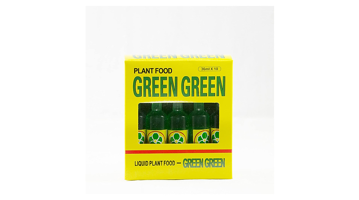 10 Bottles Green Green Plant Food - All Purpose
