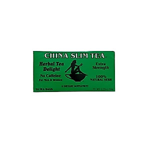 China Slim Tea (Extra Strength), 1.7 Oz (20 Count)