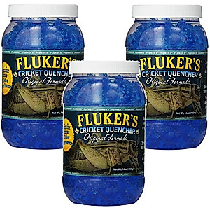 (3 Pack) Fluker's 16-Ounce Cricket Quencher Original Formula