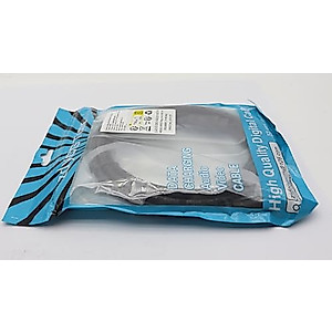 zdyCGTime 5FT 6 Pin to 6 Pin Firewire DV iLink Male to Male IEEE 1394 Cable(Black)