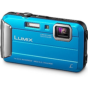 Panasonic Lumix DMC-TS25 16.1 MP Tough Digital Camera with 8x Intelligent Zoom (Blue)