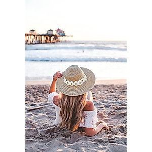 WOVOWOVO 2 Packs Daisy Flower Crown Headbands For Women Baby Girl, Sunflower Hippie Hair Accessories Fall Floral Crowns Hair Bands Handmade Bridal Headpiece Photo Props Party Vacation (White)