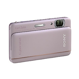 Sony Cyber-shot DSC-TX66 18.2 MP Exmor R CMOS Digital Camera with 5x Optical Zoom and 3.3-inch OLED (Pink) (2012 Model)