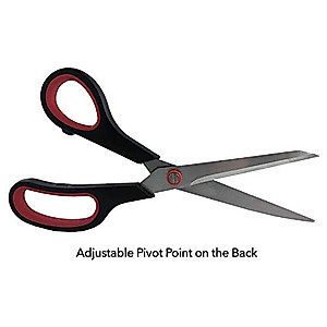 Clipco Stainless Steel Scissors with Ergonomic Handle (Pack of 30)