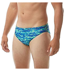 TYR Agon Wave Racer, Blue/Green, 38.0