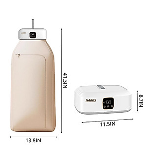 Portable Clothes Dryer, Foldable clothes dryer with timer，Mini Dryer for home, Apartments, Dorms, RVs