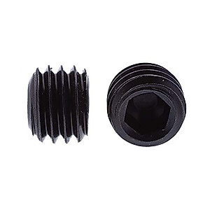 Prime-Line 9186539 Socket Set Screws, Metric, M8-1.25 X 6MM, Black Oxide Coated Steel, (10-pack) , Zinc