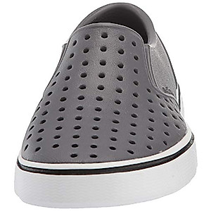 Native Shoes, Miles, Kids Shoe, Dublin Grey/Shell White, 4 M US Toddler