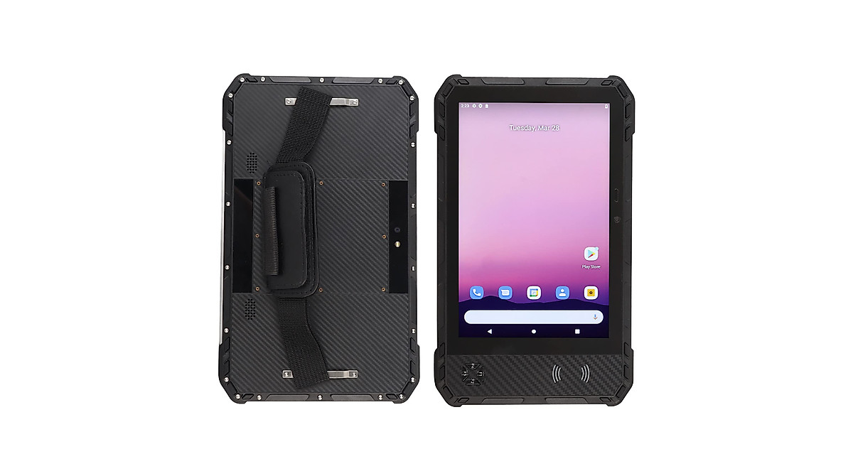 GLOGLOW 8" IP68 Rugged Tablet: Field Work, 4G, WiFi, NFC