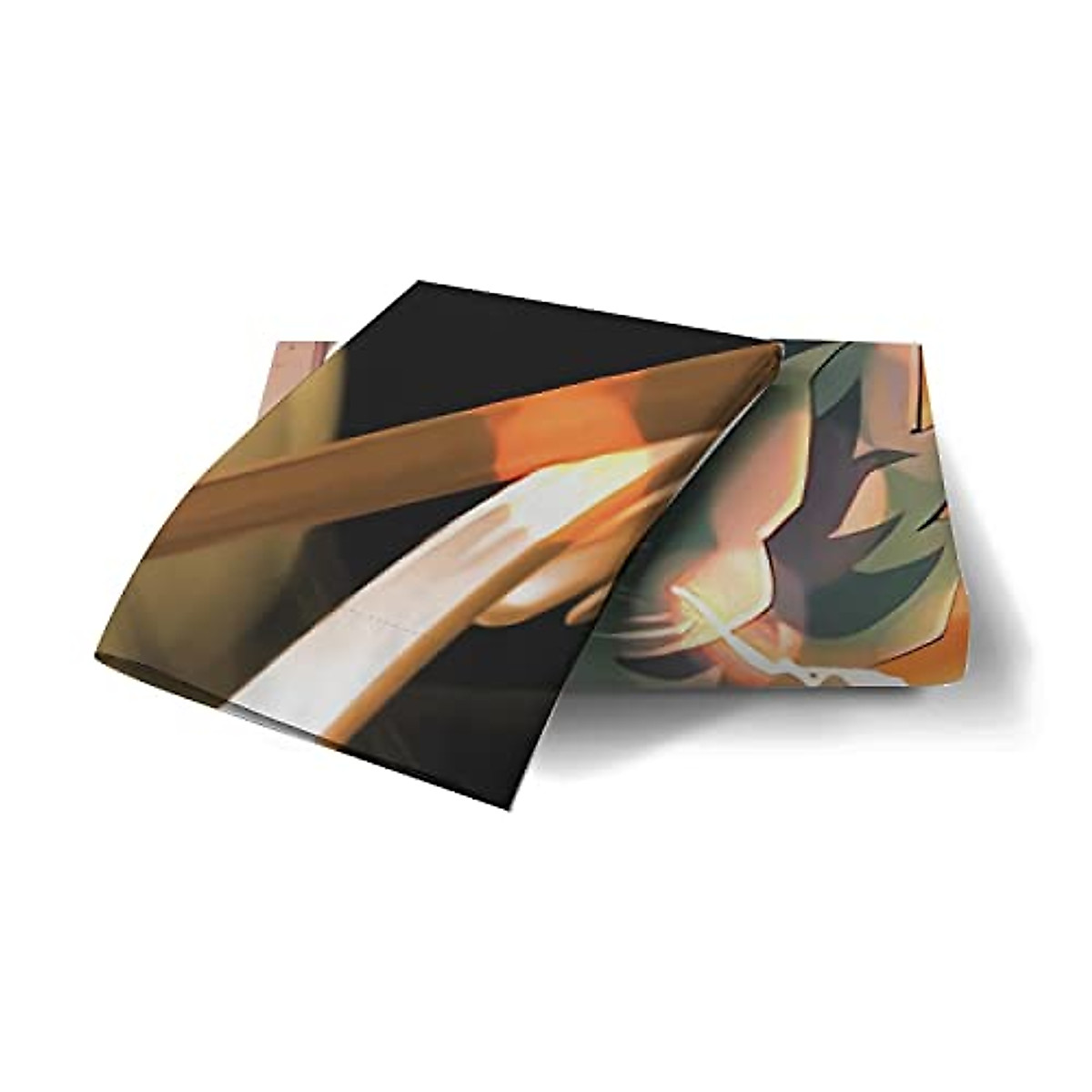 AKARDO Hero School Anime One for All Izuku Duvet Covers, Soft Microfiber Washed Duvet Cover Set 3 Pieces with Zipper Closure,Beding Set (05,Queen (90"x90"))