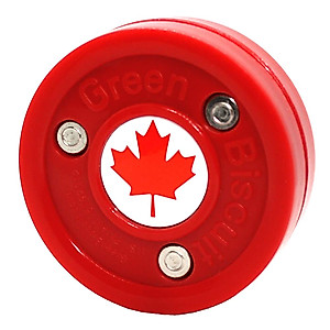 Green Biscuit Olympic"Flag" Puck (Canada)