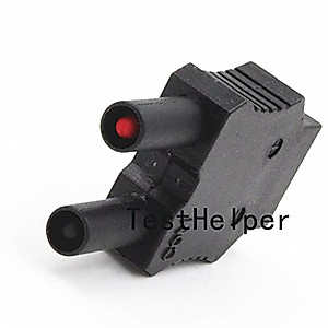 TestHelper TCAD310 Type K Thermocouple Adapter Dual plugs 4mm (0.16-Inch) Banana Use for Digital multimeter Meter