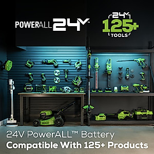 Greenworks 24V 4.0Ah Lithium-Ion Battery (Genuine Greenworks Battery/ 125+ Compatible Tools)