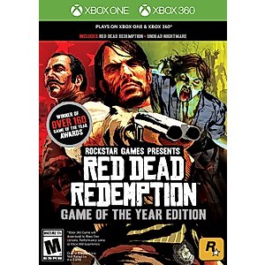 Xbox 360 Red Dead Redemption Goty