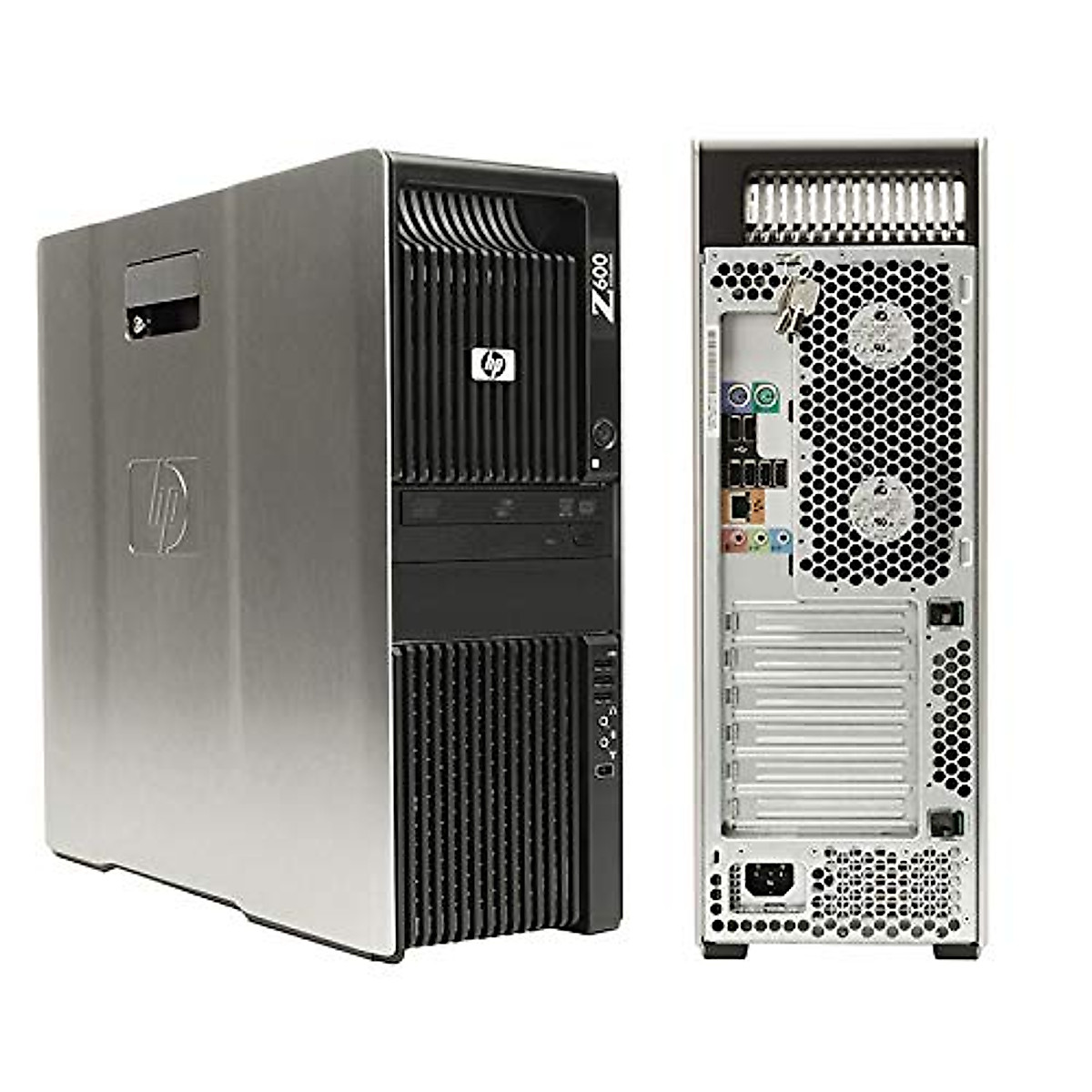 Beast Computer 8 CORE with 16 Hyperthreads - HP Z600 Workstation - 2 X Intel QUAD CORE Xeon up to 3.33GHzNEW 250GB SSD + 4TB HDD - 24GB RAM - 4 Monitor Capable - USB 3.0 (Renewed)