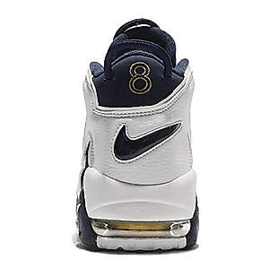 Nike Air More Uptempo (Olympic) White/Metallic Gold-Uni Red-Midnight Navy (9)