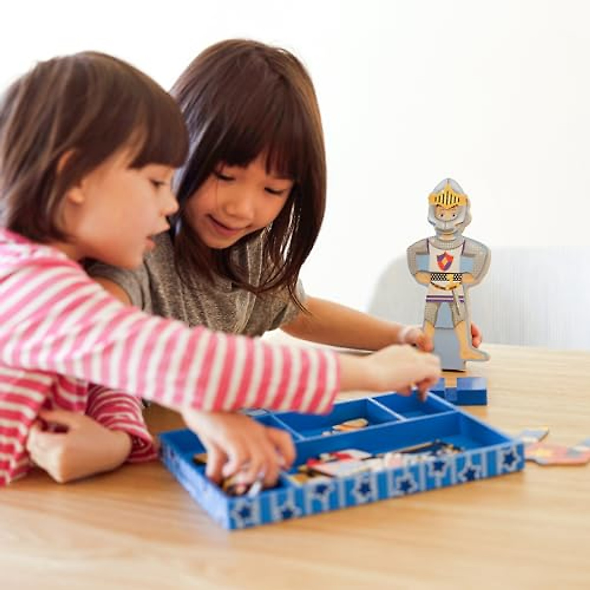 Melissa & Doug Joey Magnetic Wooden Dress-Up Pretend Play Set (25+ pcs) for Toddlers and Preschoolers Ages 3+