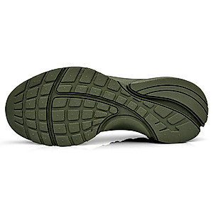 Troadlop Women's Breathable Mesh Tennis Athletic Lace up Fashion Walking Comfort Lightweight Running Sneakers Sports Shoes Size 10 Green