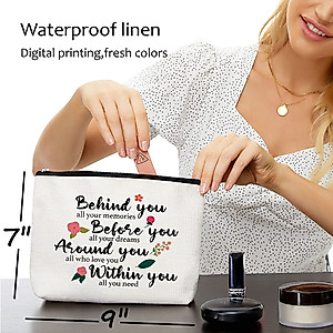 Graduation Gifts for Her 2025 Coworker Leaving Gifts for Women Travel Gifts for Women Farewell Gifts for Women Graduation GIFTS for Her-Makeup Bag