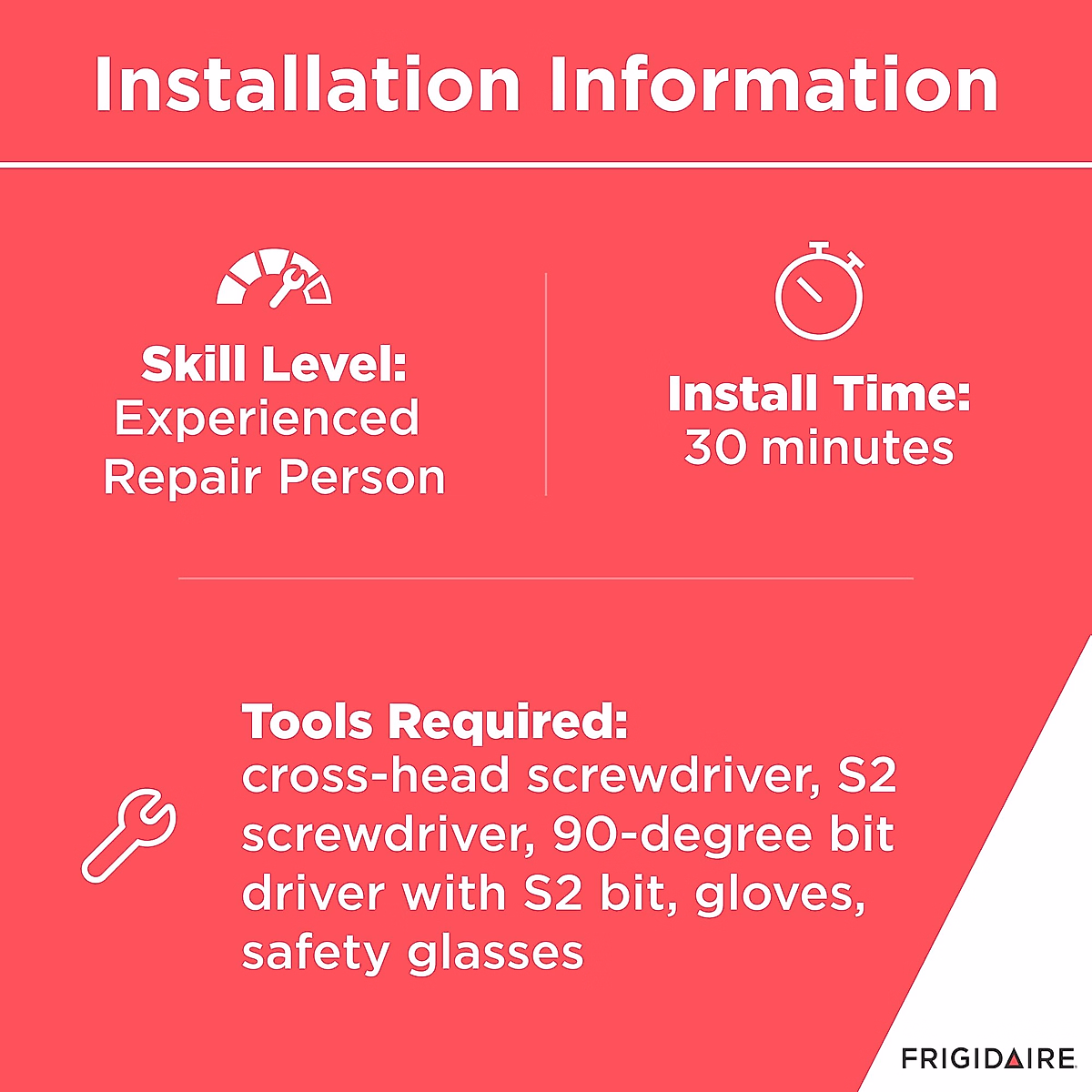 Frigidaire 134792700 Heating Element for Dryers