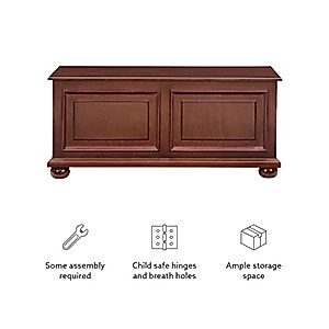 Powell Furniture Chadwick Cedar Chest, Cherry,