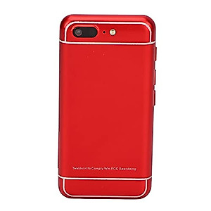 1GB 8GB Smartphone, Mini Cellphone WiFi 5MP Rear Camera 3G for Children (Red)