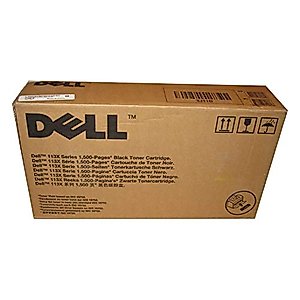 Dell 3J11D Black Toner Cartridge 1130/1130n/1133/1135N Laser Printers