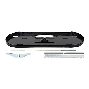 Flame King Dual RV Propane Tank Cylinder Rack for RVs and Trailers for 20lb Tanks - KT20MNT (Tanks Sold Separately)