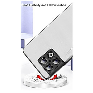 Puxssul for OnePlus 10 Pro 5G Case, Soft TPU Artificial Leather case,Extremely Light Ultra-Light Camera Protection Leather Cover Case for OnePlus 10 Pro 5G (White)