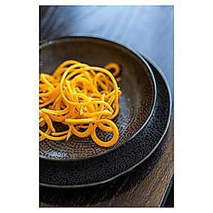 BIA Cordon Bleu S/4 8.25" Serene Pasta Bowls, Black, contains 4 pieces