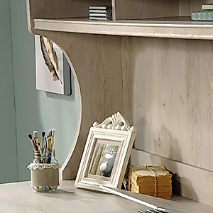 Sauder Costa Large Hutch, Chalked Chestnut finish