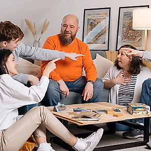 Gigamic Hellapagos | Cooperative Party Game for Teens and Adults | Ages 10+ | 3 to 12 Players | 20 Minutes