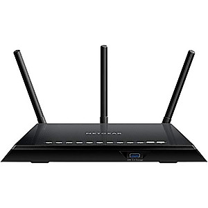 NETGEAR Smart WiFi Router with Dual Band Gigabit for Amazon Echo/Alexa - AC1750, R6400-100NAS (Renewed)