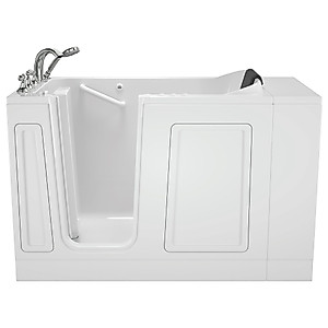 American Standard 3051.119.CLW Acrylic Whirlpool and Air Spa 30"x51" Left Side Door Walk-In Bathtub in White