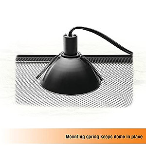 Zilla Light & Heat Halogen Mini Dome For Reptile Terrariums One Size