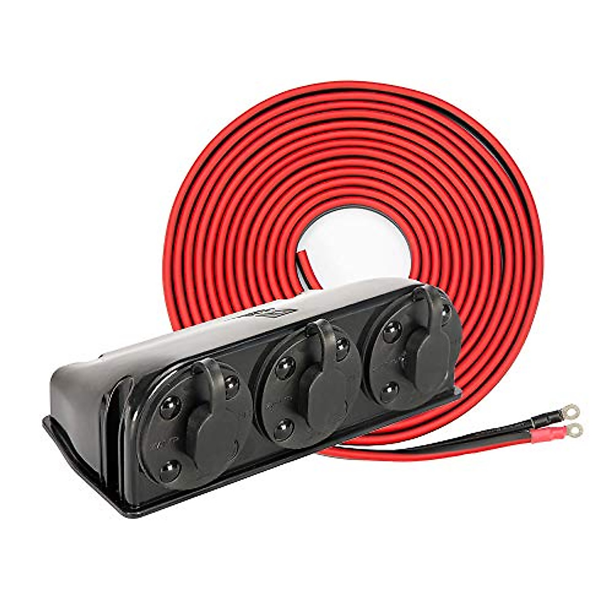 Zamp Solar Legacy Series 170-Watt Roof Mount Solar Panel Kit with Digital Charge Controller. Durable Off-Grid Solar Power for RV Battery Charging - KIT1005