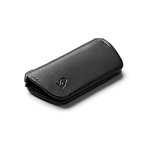 Bellroy Key Cover – Third Edition (Leather Key Holder, Holds 2 – 4 Keys) - Black