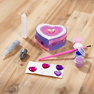 Melissa & Doug Created by Me! Heart Box Wooden Craft Kit