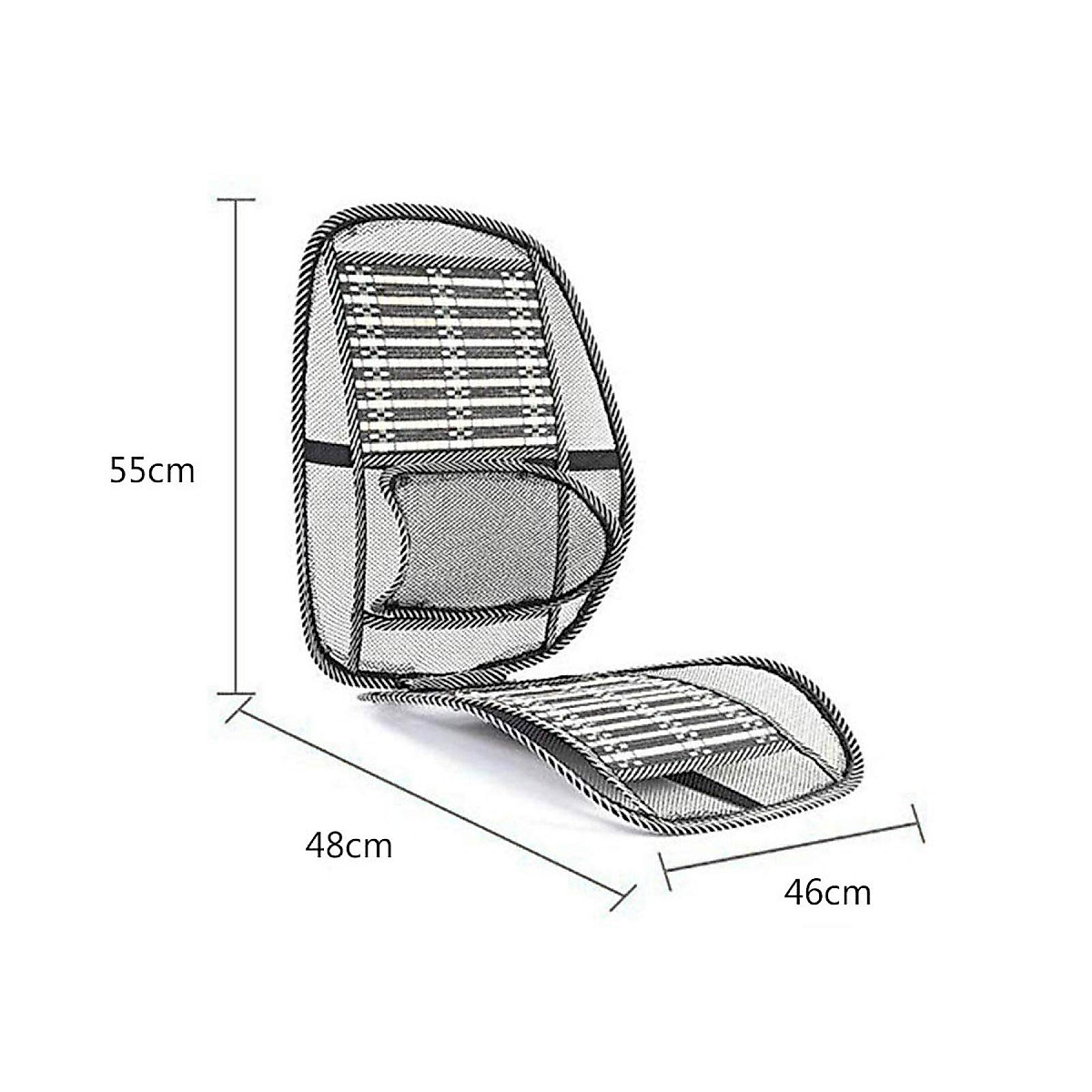 Shineweb Summer Seat Cover Cushion Breathable Car Seat Pad Ventilation Waist Massage Pad Car Seat Cushion Cooling Mat