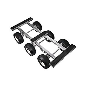 Generic 6-Wheel - All-Terrain Moving Dolly, White