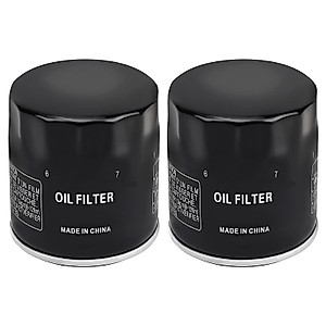 AWSZH 2PCS 52 050 02-S Oil Filter fit for Kohler CH11-CH25 CV11-CV22 M18 M20 SV715 SV725 SV735 Engine 25 050 34-S 52 050 02 5205002S 52 050 02-S1 Oil Filter, Extra Capacity Lawn Mower Oil Filter