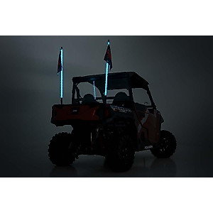Rough Country 4' Multi-Function UTV LED Whip Light Kit w/Remote - 93004