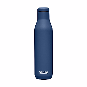 CamelBak Horizon 25oz Water Bottle - Insulated Stainless Steel - Wine Compatible - Leak Proof - Navy