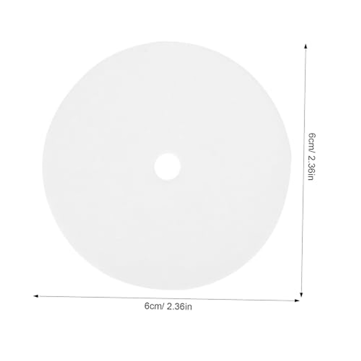 CIYODO 100pcs Filter Paper Tea Filter Paper Coffee Filters Espresso Paper Filter Coffee Concentrate Espresso Coffee Unbleached Coffee Filters Coffee Filters Paper Filter Coffee Pulp White