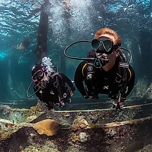 SCUBAPRO Definition Steamer Scuba Diving Wetsuit, 3mm Men Back Zip Neoprene, XL, Black/Yellow