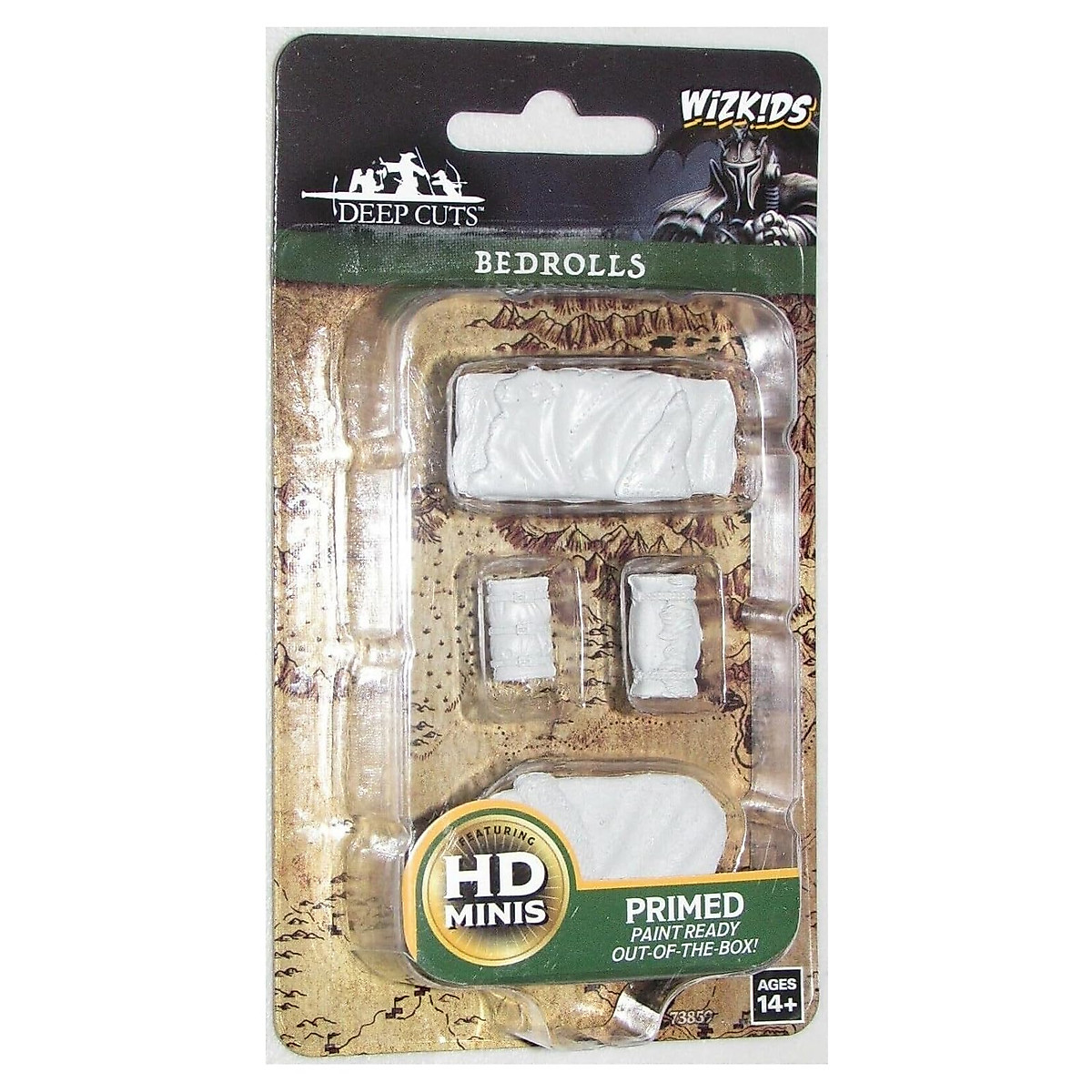 WizKids Deep Cuts Unpainted Miniatures Terrain: Wave 10: Bedrolls