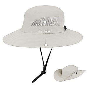 Womens Sun hat Ponytail Hat Outdoor UV Protection Beach Sun Hats Foldable Summer Wide Brim Bucket Hats m