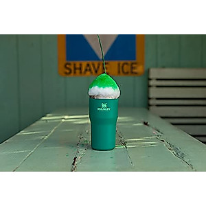 Stanley IceFlow Stainless Steel Tumbler with Straw - Vacuum Insulated Water Bottle for Home, Office or Car - Reusable Cup with Straw Leakproof Flip - Cold for 12 Hours or Iced for 2 Days (Alpine)